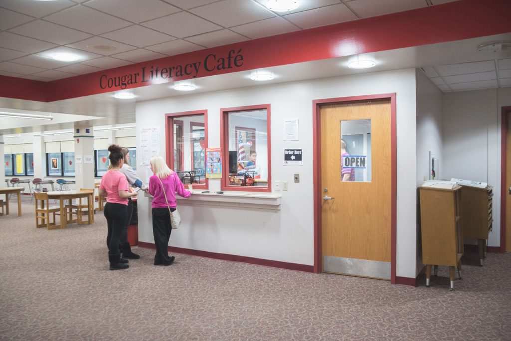 Cougar Literacy Cafe: New cafe opens in Charleroi middle/high school ...